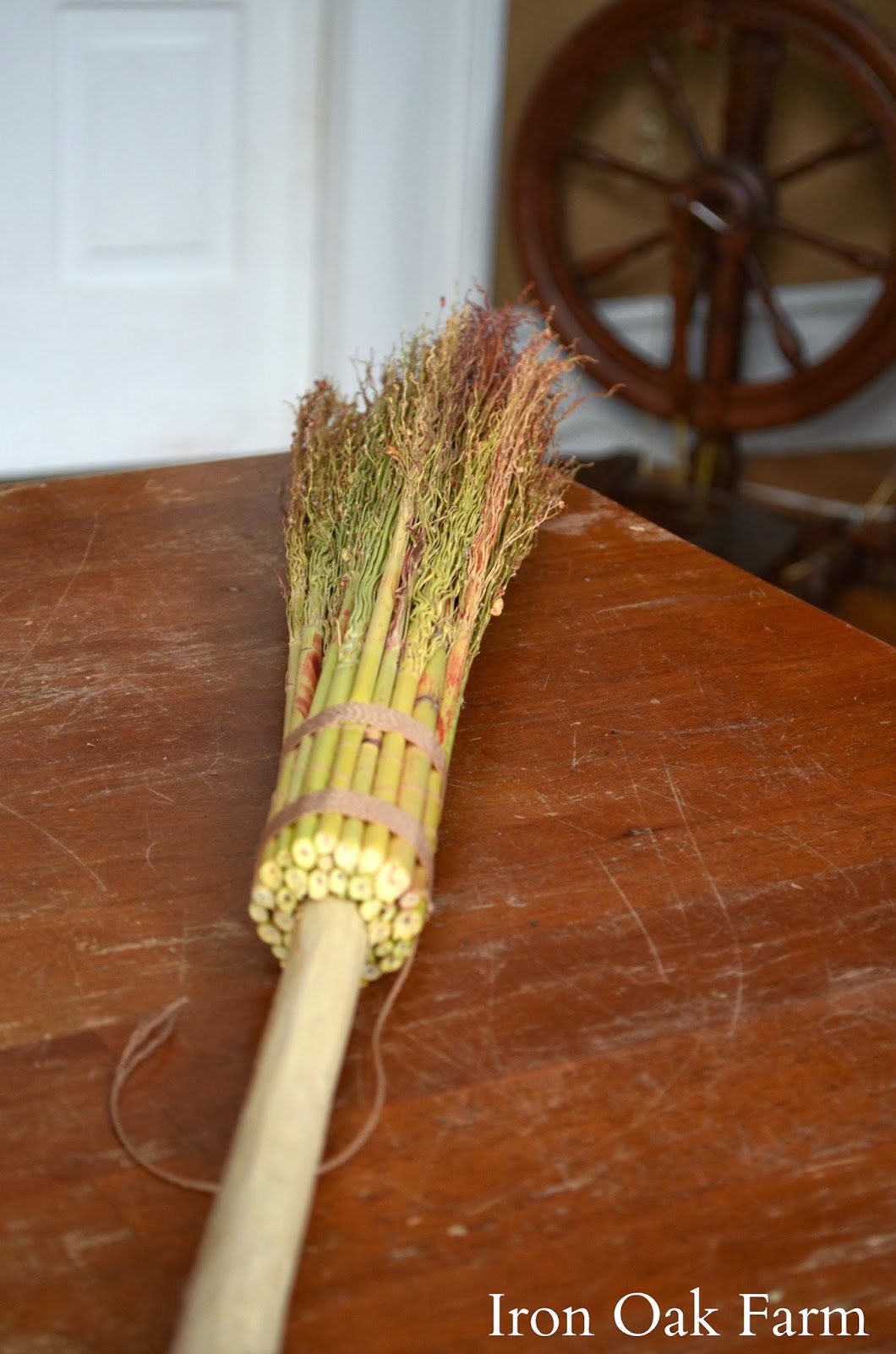 Iron Oak Farm: Broom Making