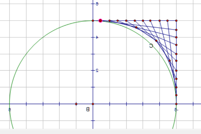The Ben Paul Thurston Blog: A curve made up of lines