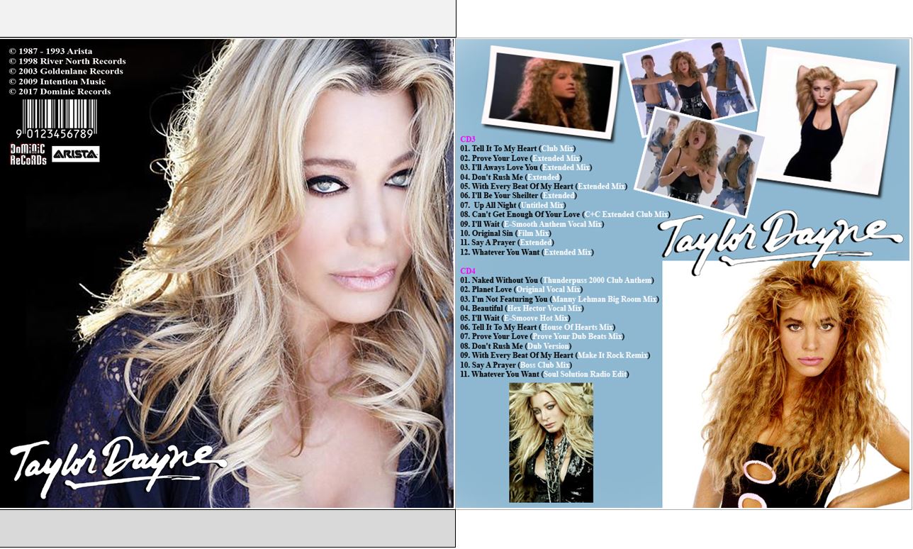 MUSICOLLECTION: TAYLOR DAYNE - Anthology - 2017