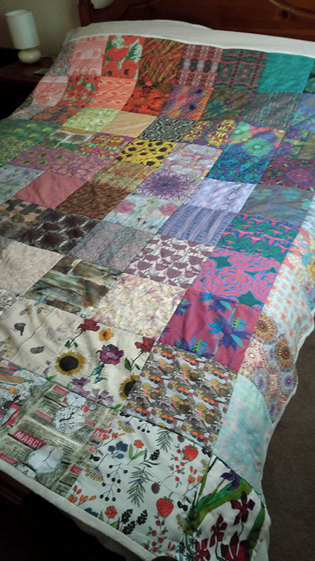 LinsArt: Large Swatch Quilt
