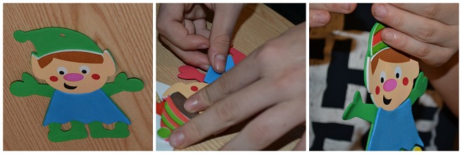 Elf Mix & Match Decoration Kits {Review} - Ups & Downs, Smiles & Frowns