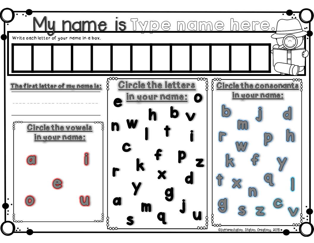 Differentiation Station Creations: All In A Name FREEBIES!