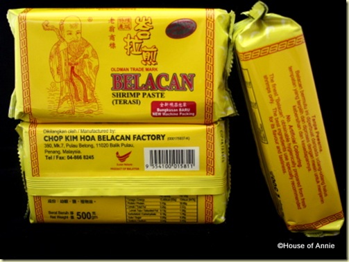 Sambal Belacan (Malaysian Chilli Paste)