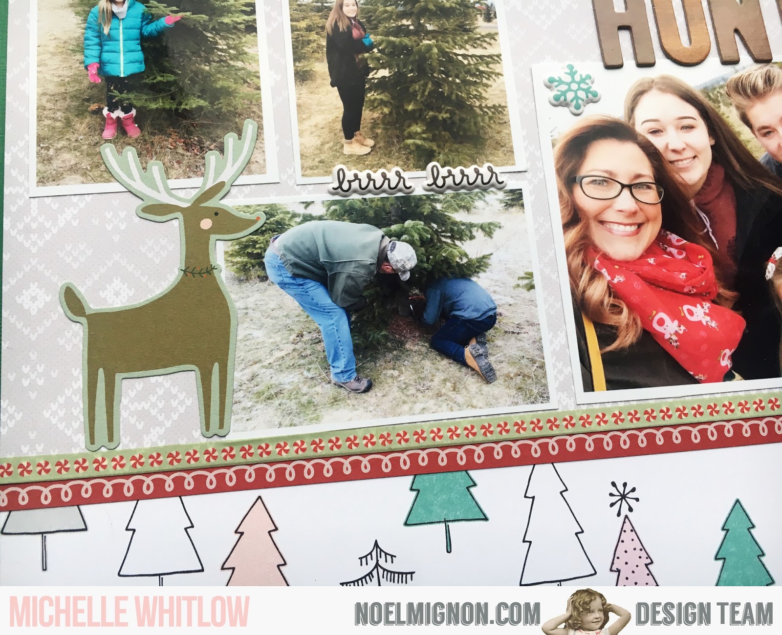 NoelMignon.com Layouts and Projects: The Whitlow Family Christmas Tree