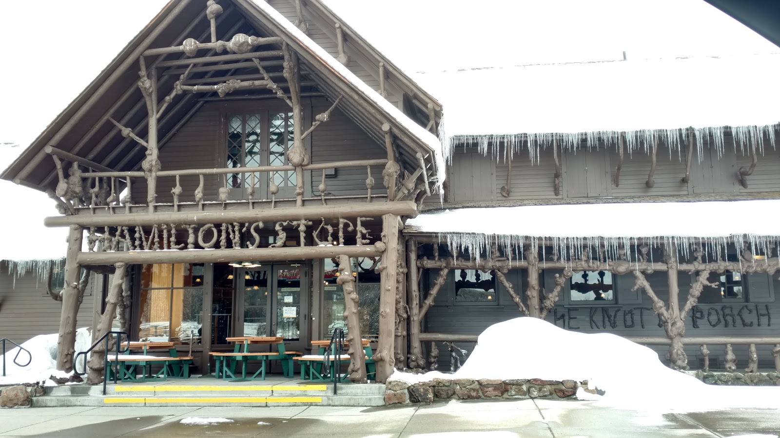 WANDERING WILBURY'S: Our New Job - OLD FAITHFUL - YELLOWSTONE GENERAL STORE