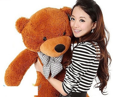 Teddy Bear Comel Saiz Besar 1 Meter Hadiah - kedai online