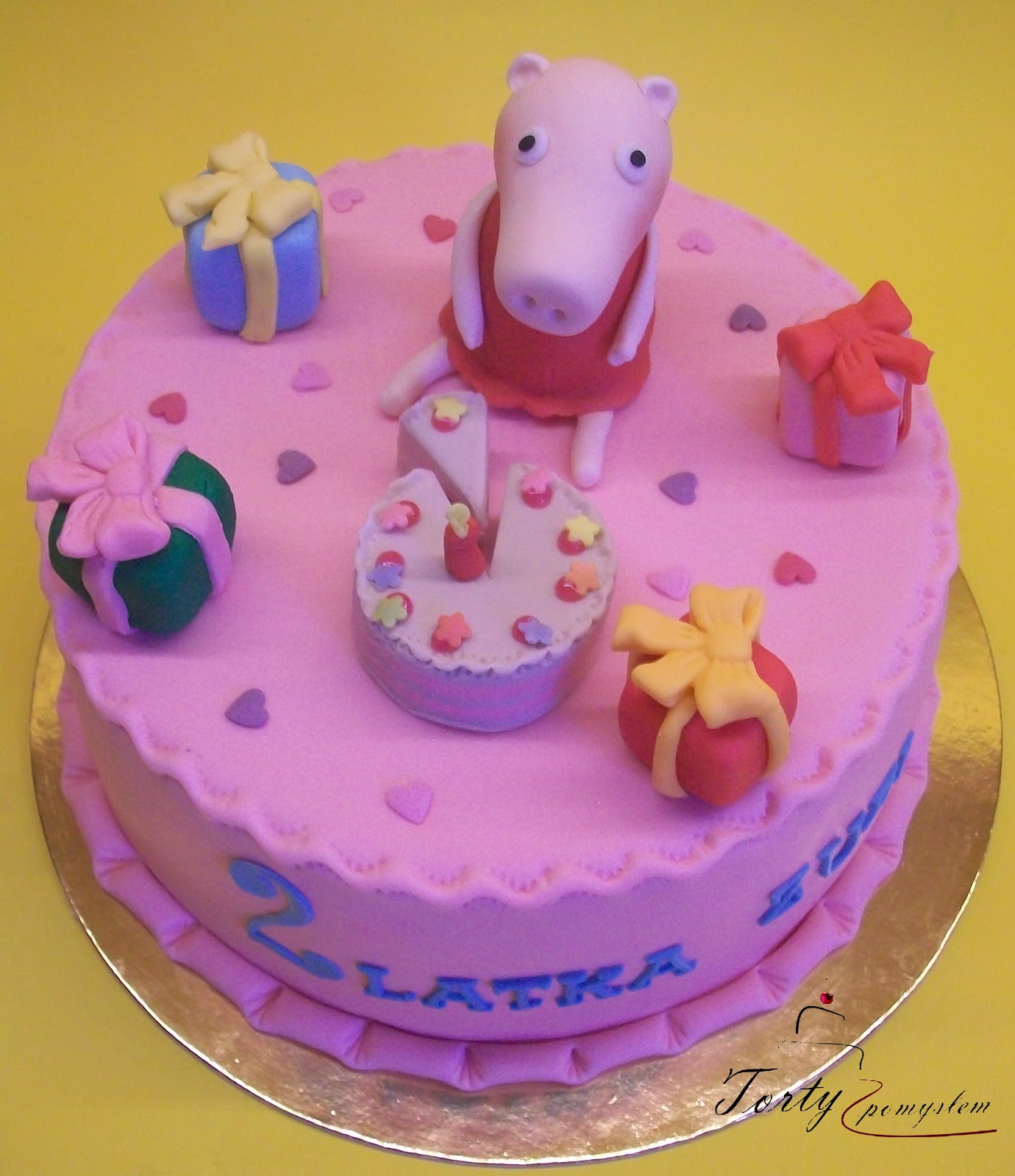 TORTY Z POMYSŁEM Kraków: Tort ze świnką Peppą.