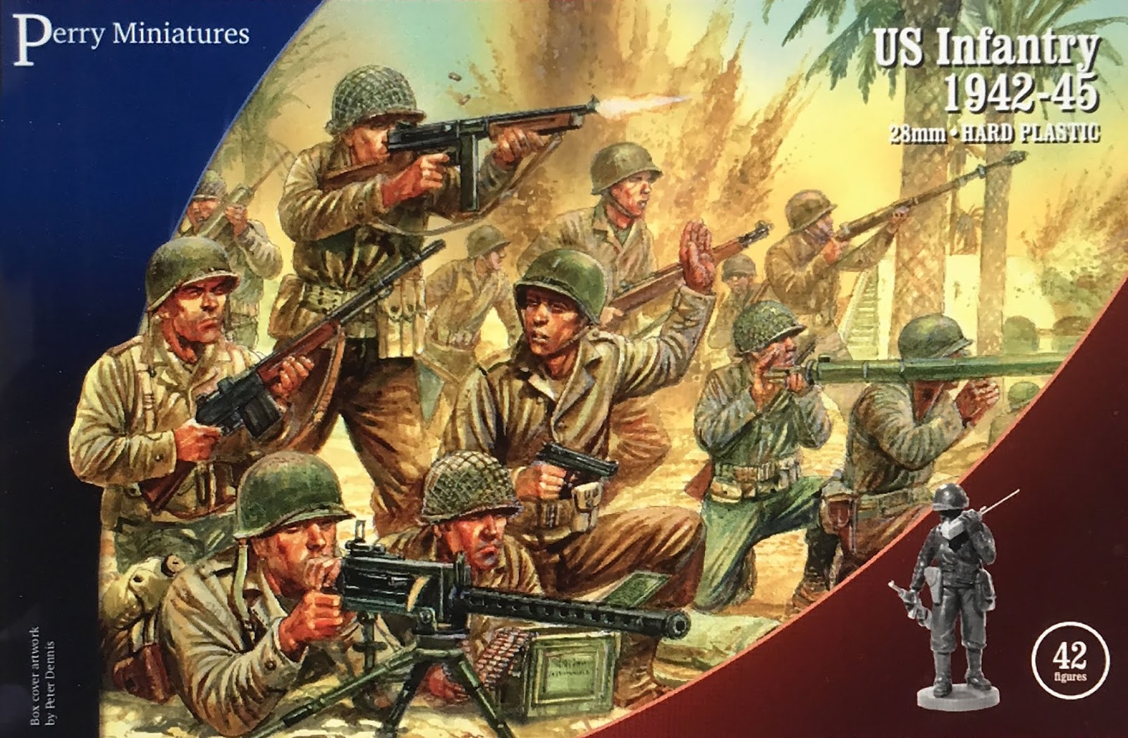Tabletop Fix: Perry Miniatures - Plastic WW2 US Infantry Pre-Order