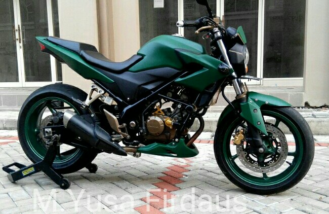 Modifikasi Old CB150R Streetfire Headlamp Yamaha Fino | Otofery