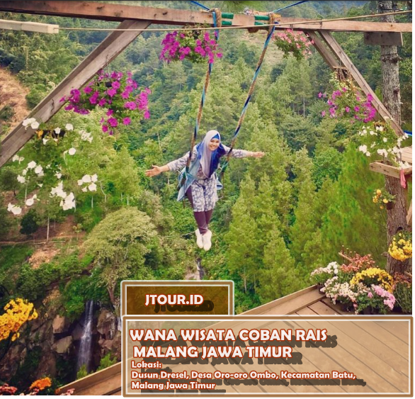 Wana Wisata COBAN RAIS Batu Flower Garden Malang Jawa Timur, Lokasi ...