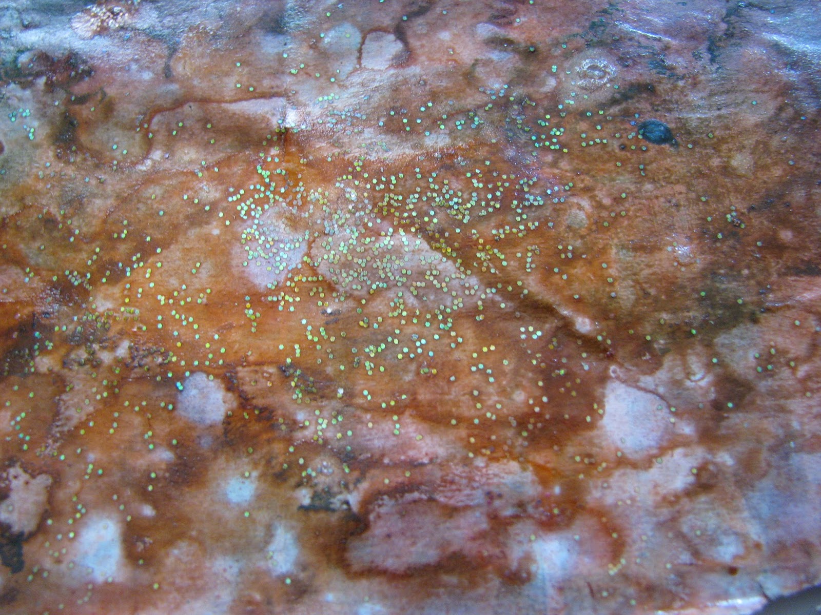 Mundane Entertainment: Polished Stone Technique With Tattered Angels Paints