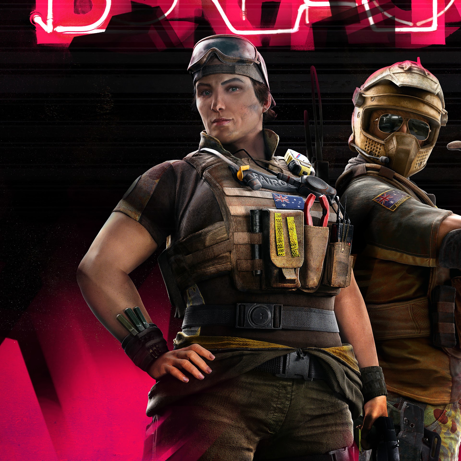 Rainbow Six Siege, Gridlock and Mozzie, 8K, #2 Wallpaper iPhone Phone