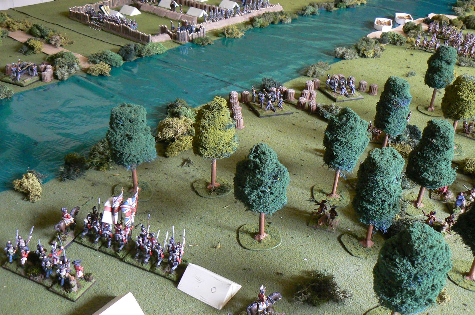 Dots of Paint: Siege of Fort Meigs (War of 1812)