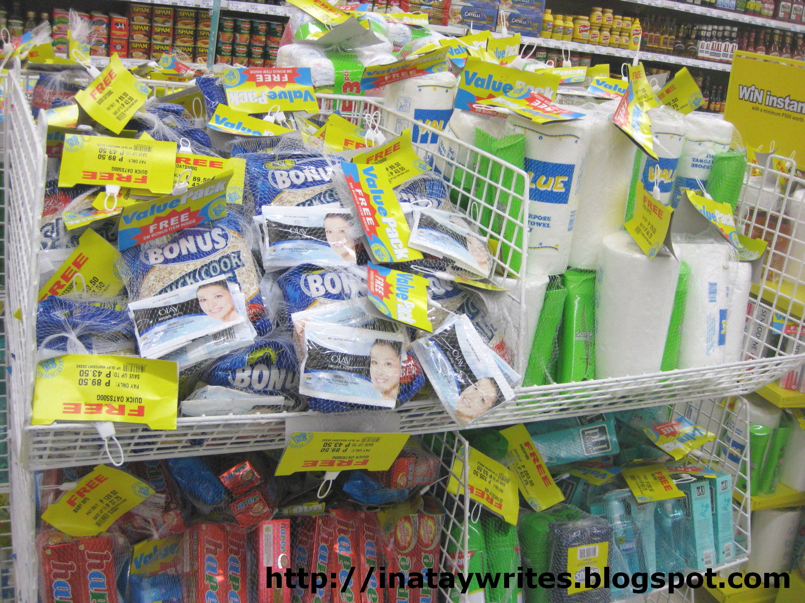 An Ina-Tay Writes: Supermarket shopping with an "umph"