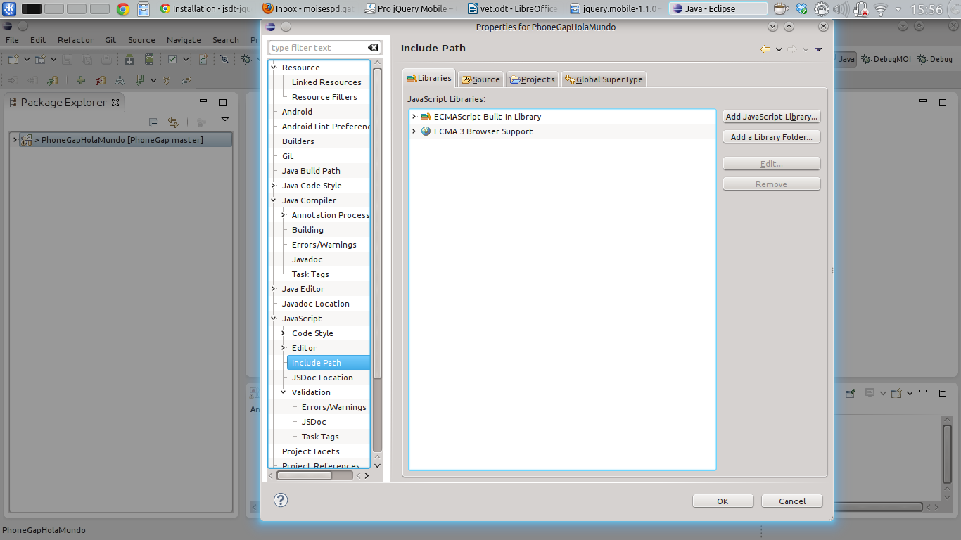 fp Kanarias: Eclipse: integración con jQuery