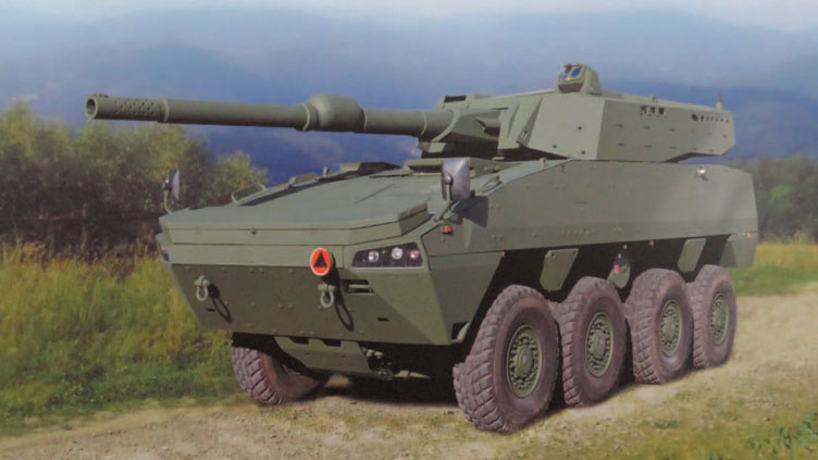 SNAFU!: Rosomak 8x8 vehicle w/ Oto Melara Hitfact 120mm turret