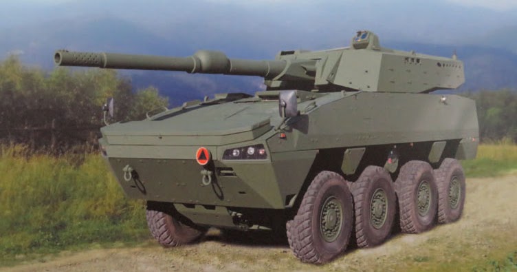 SNAFU!: Rosomak 8x8 vehicle w/ Oto Melara Hitfact 120mm turret