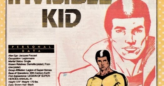 The Legion of Super Bloggers! : Who's Who: Invisible Kid (II)