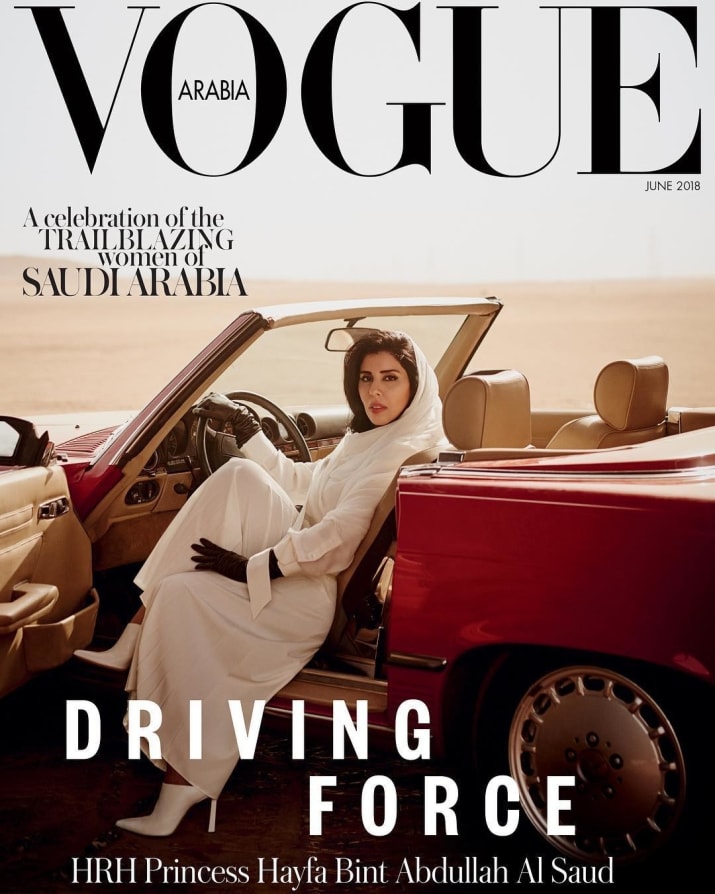 Egyptian Chronicles: A Princess on a Cover of a magazine ; it is Vogue