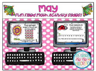 1st Grade Hip Hip Hooray!: May Google Math Slides