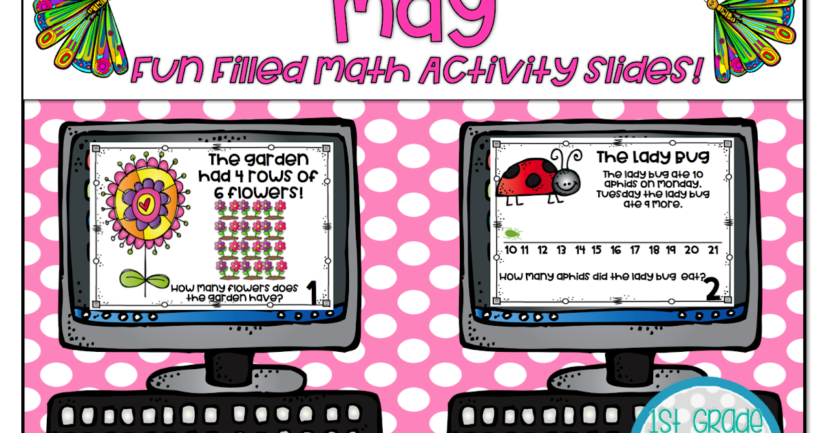 1st Grade Hip Hip Hooray!: May Google Math Slides