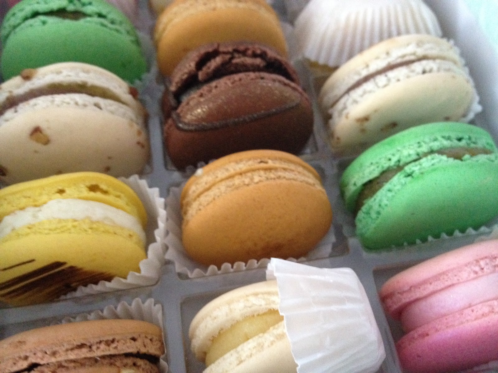 The Full Plate Blog: a big smile mid-week: macarons from sucre