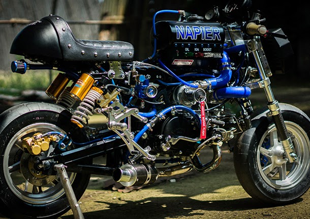 Ooracing Turbo Monkey Bike Project Napier é um projeto de moto rápida ...