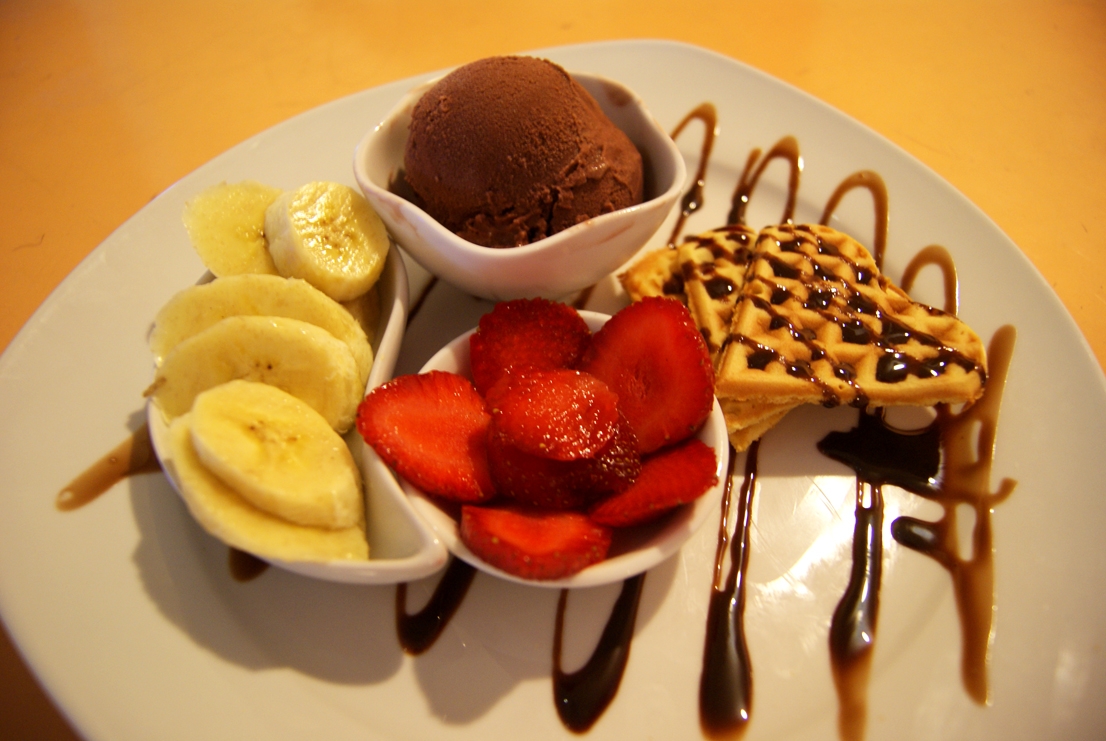 Pair your ice cream with delicious pastries from Delices and Gourmandises