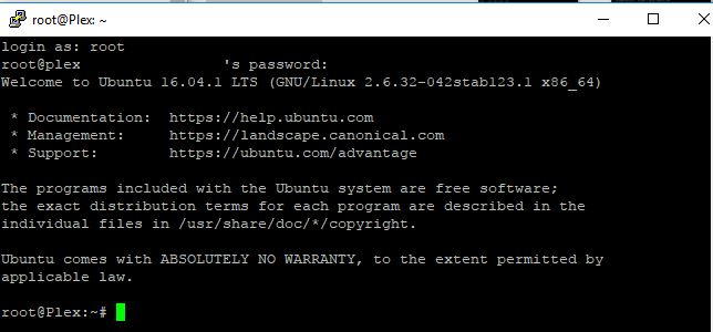 Read first: Creating an infinite Plex server using a VPS and Cloud service