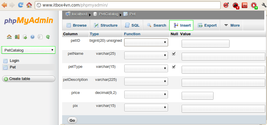 How To Manage Database Using phpMyAdmin 3.4 On CentOS 6 (MySQL) - -- IT ...