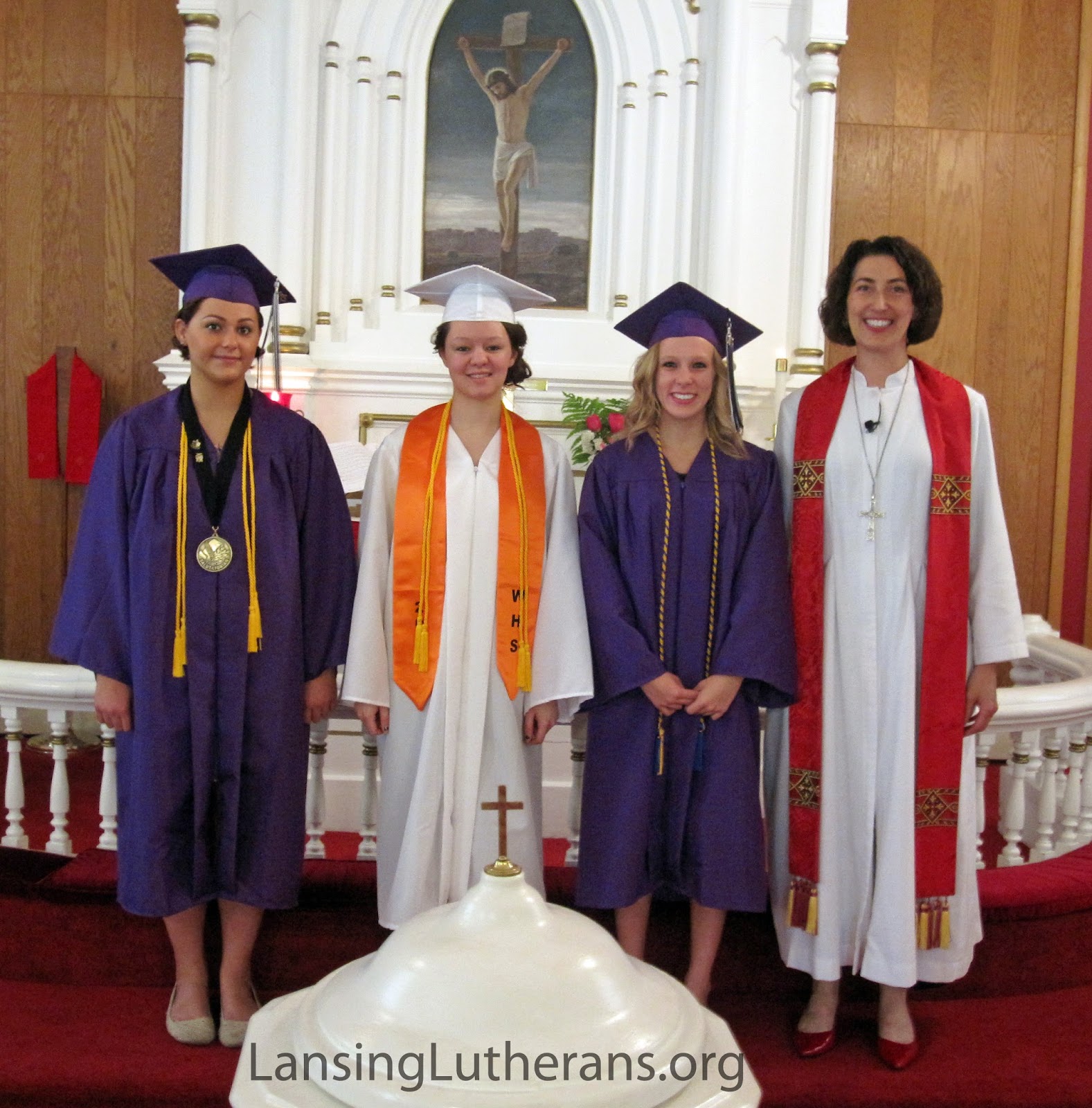 Our Savior's Lutheran Church: HIGH SCHOOL GRADUATES HONORED