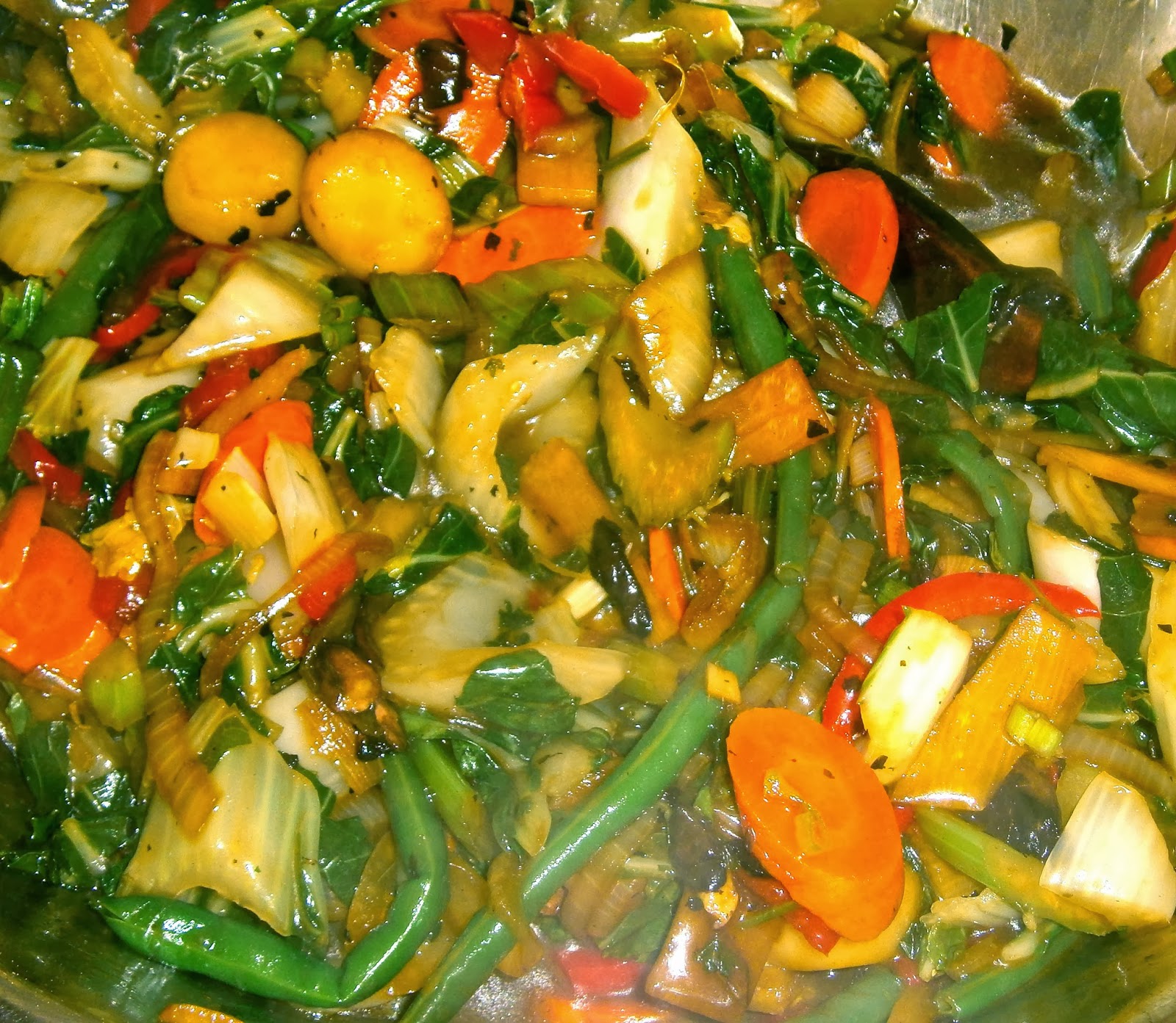 GOOD LIFE Living Well: ASIAN STYLE MISO SOUP, BOK CHOY CHOP SUEY ...