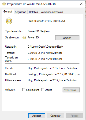 Programas Dixguel: Windows XP/Server/7/10 MiniOS 2017.11