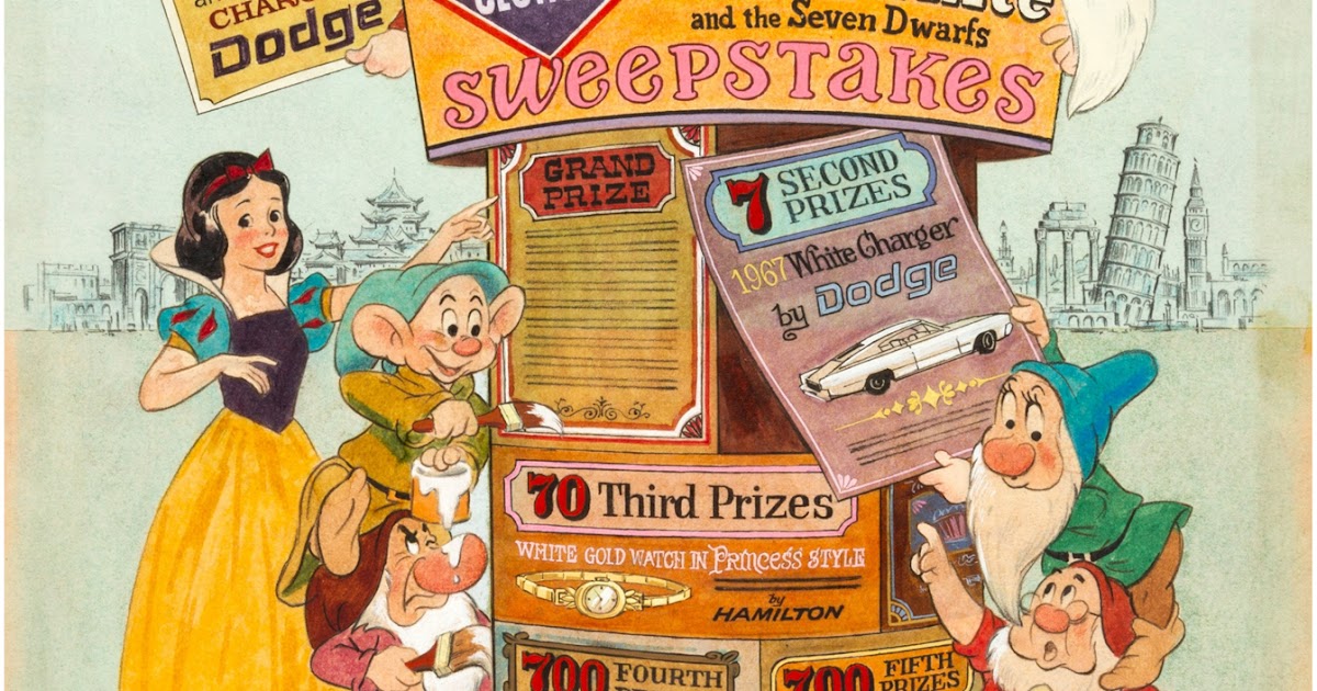 Filmic Light - Snow White Archive: Original Artwork for 1967 Clorox ...