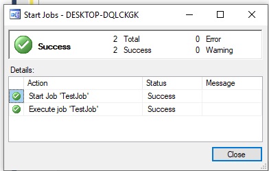 Microsoft Business Intelligence: Call Sql Server Agent job using SP ...