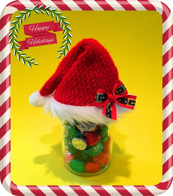 Connie's Spot© Crocheting, Crafting, Creating!: Free Crochet Jar Topper ...