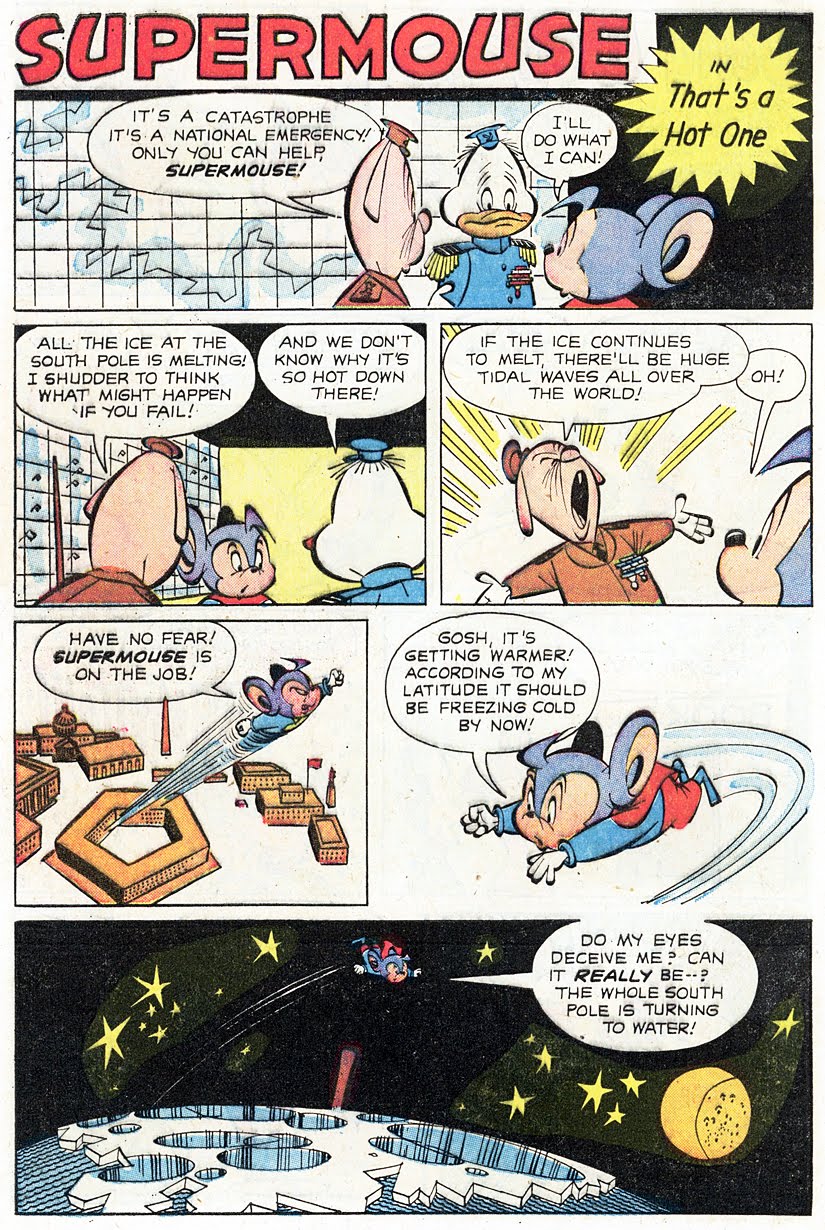 The Big Blog of Kids’ Comics!: More of Gene Fawcette's SUPERMOUSE!