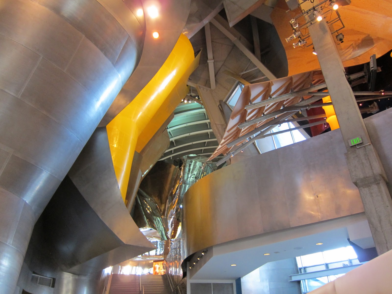Lisa Elsewhere: EMP and Science Fiction Museum - Interior