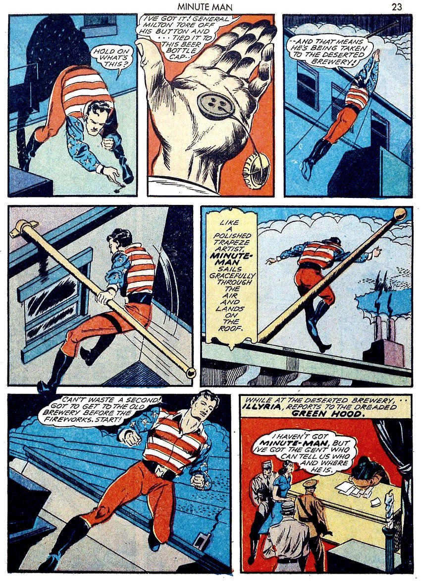 Pappy's Golden Age Comics Blogzine: Number 1914: The one man army