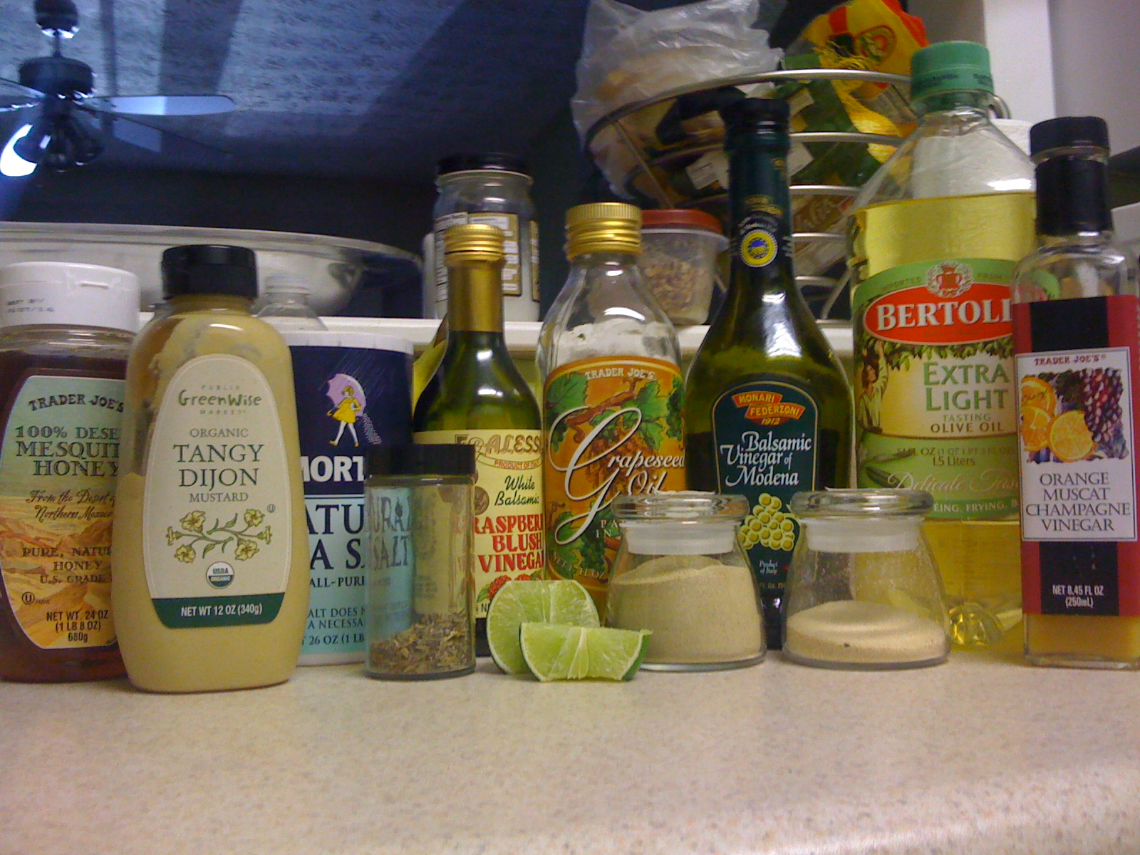 sweet and tangy salad dressing - The Hobson Homestead