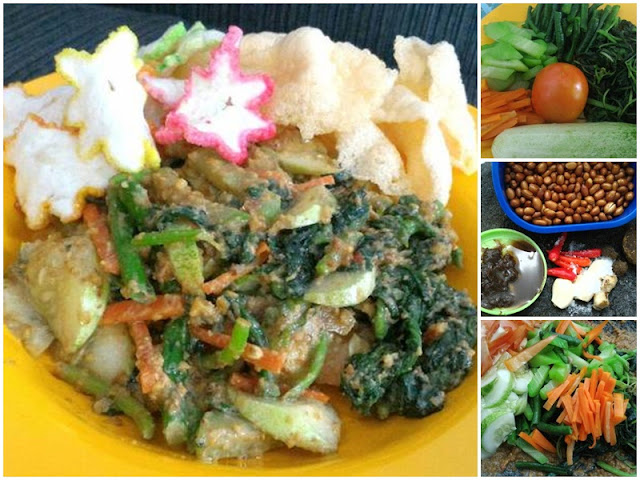 Resep Membuat Lotek Sayuran Super Lezat Cocok Untuk Diet | Resep Dapur ...