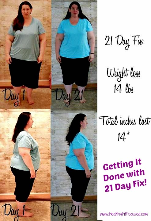 Healthy, Fit, and Focused: 21 Day Fix Transformations