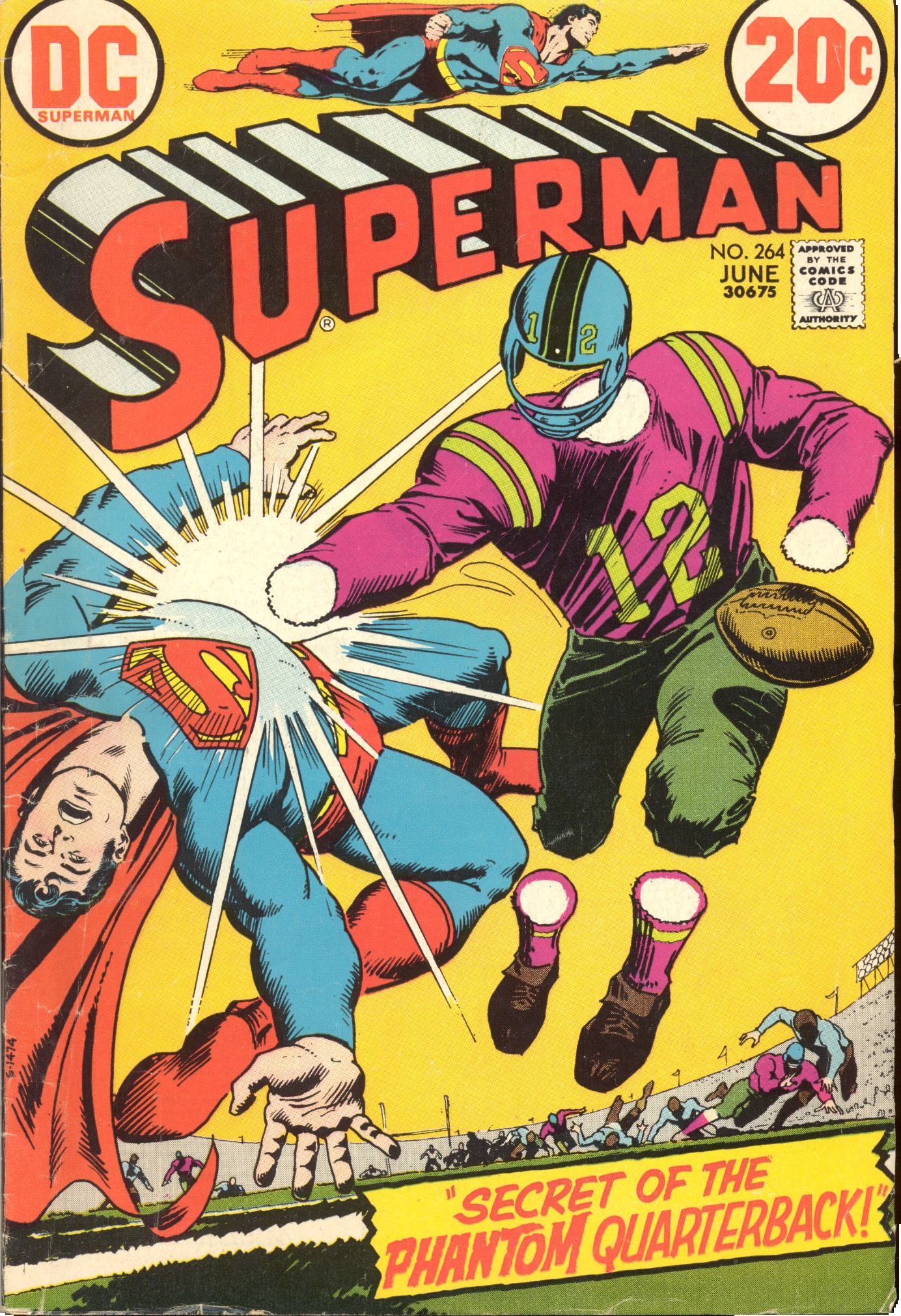 Read online Superman (1939) comic - Issue #264 Read online Superman (1939) comic - Issue #264