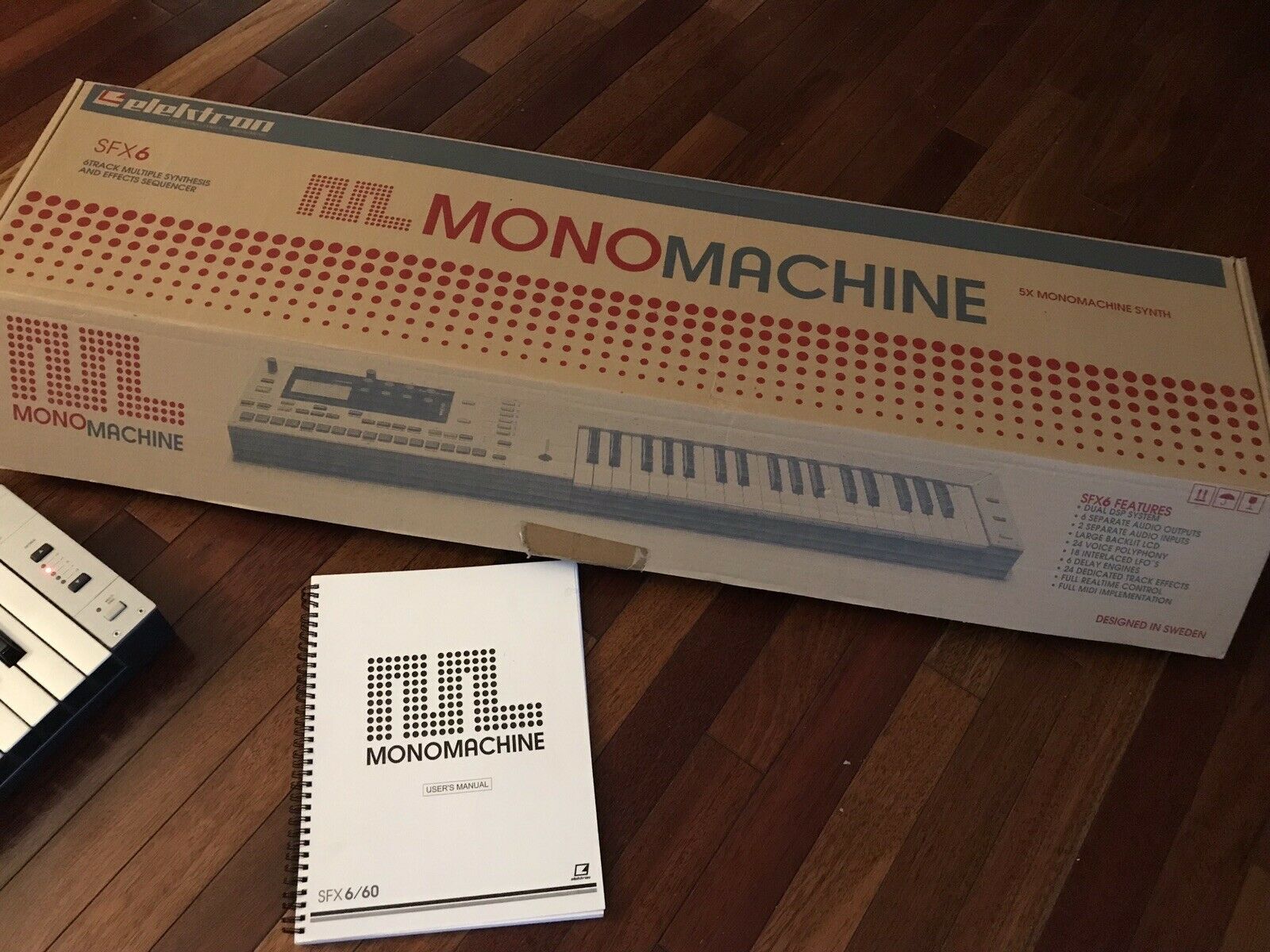MATRIXSYNTH: Elektron Monomachine SFX6 Limited Edition Synthesizer ...