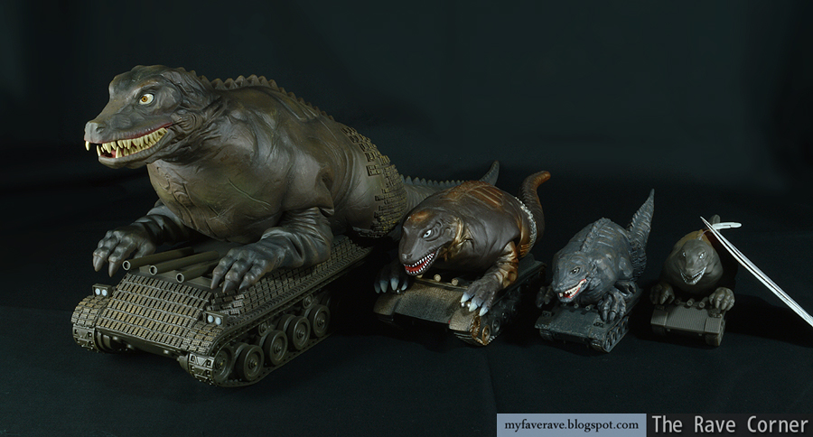 The Rave Corner: X-Plus Large Monsters Series Dinosaur Tank Shounen Ric ...