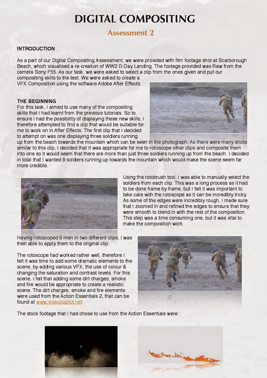 Digital Film & Post Production: Digital Compositing - Semester 2