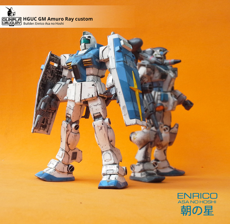 大光明株式會社: AsaNoHoshi's HGUC GM Amuro Ray custom