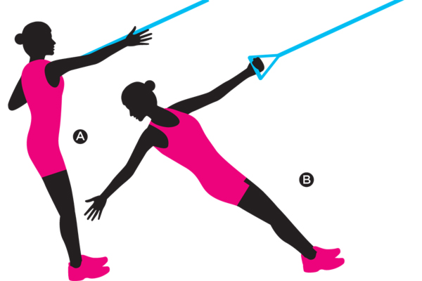 Linda Cusmano Fitness Figure: TRX Exercises