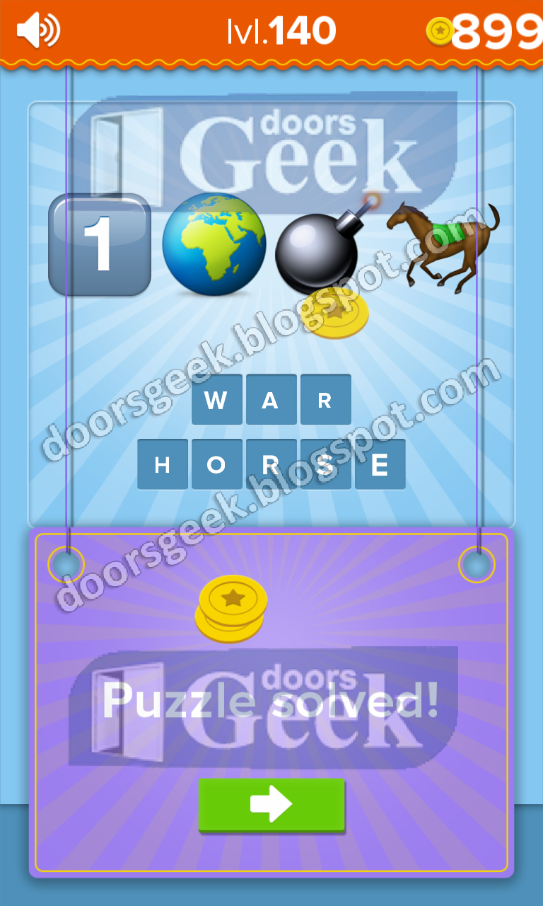 EmojiMovies Level 140 ~ Doors Geek