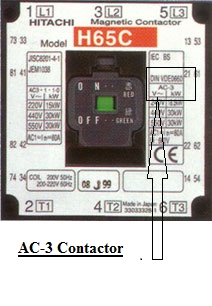 Electrical Standards: Electrical Contactors AC1, AC2, AC3, AC4